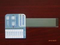 China SGS PET Metal Dome Push Button Membrane Switch Panel For Computer Keyboard for sale
