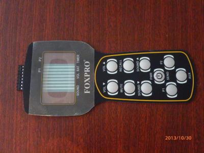 China Waterproof PET / PC Metal Dome Membrane Switch 250V DC with Multi Buttons for sale
