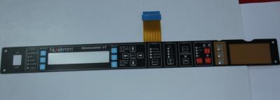 China Silicone Rubber Keypad Tactile Membrane Switch Control Panel With Metal Dome for sale