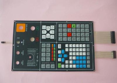 China Professional 50V Tactile Metal Dome Membrane Switch Embossed Membrane keypad for sale