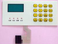 China Custom 3m Adhesive Tactile Membrane Switch Remote Control Keyboard Panel for sale