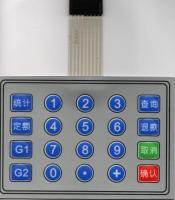 China Customizable Keypad Tactile Membrane Switch With Metal Dome , Insulation Resistance for sale