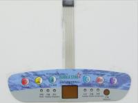 China Plastic Tactile Flexible Membrane Switch Panel / Push Button Membrane Switch for sale