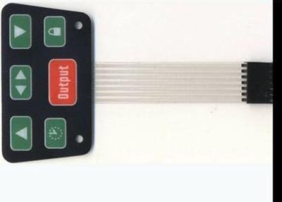 China SGS Light Weight Prototype Tactile Membrane Switch Membrane Keypad Switch for sale