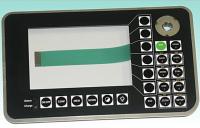 China Waterproof 3m Adhesive PCB Membrane Switch Keypad For Electronic Reading Machine for sale