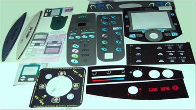 China Concave - Convex Membrane Switch Keyboard For Security System , Toys for sale
