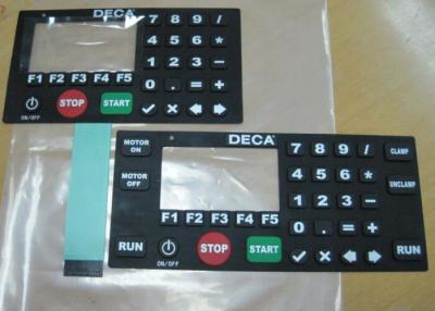 China PC / PET Flexible Touch Screen Membrane Switch Keypad with Multi Keys for sale
