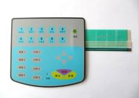 China Waterproof Flat LED Metal Dome Membrane Switch Keyboard For Electronic Scale for sale