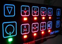 China backlit LED Membrane Switch for sale