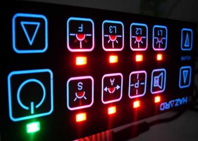 China backlit LED Membrane Switch for sale