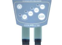 China Waterproof LED Membrane Switch Touch Screen Keyboard Membrane Switches for sale