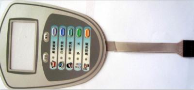 China Professional Waterproof Membrane Switch PC / PET Membrane Keypad for sale