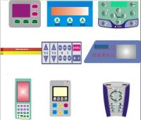 China Embossed Tactile LED Metal Dome Membrane Switch PET / PC With 3M Adhesive for sale