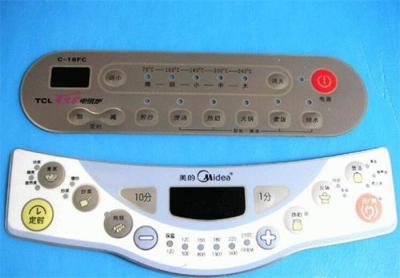 China Multi Touch Graphic Overlay Membrane Switch Keypad With Silk Screen Printing for sale
