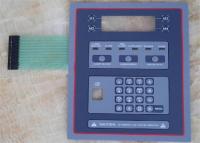 China Waterproof Silicone Rubber Membrane Switch Panel Sticker With Heat Resisting for sale