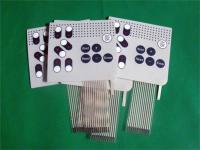 China Metal Dome Rubber Membrane Switch for sale