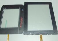 China Custom PET Film Overlay 7 Inch Multi Touch Panel For Tablet PC , Black for sale