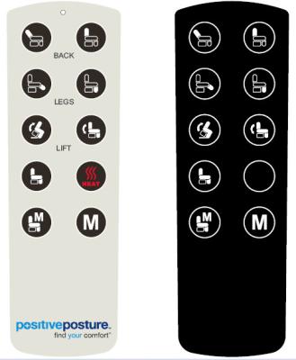 China 10 Buttons Membrane Control Panel Keypad for DVD Player , Black / White for sale