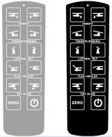 China Customized Embossed Membrane Switch Overlay Panel For Computer And Lcd Screen for sale