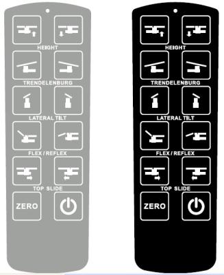China Customized Embossed Membrane Switch Overlay Panel For Computer And Lcd Screen for sale