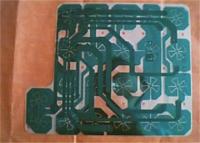 China Green Mutifunctional Flexible Printed PCB Circuit Board / Mobile Phone Circuit Board for sale