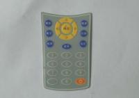 China Custom PC And PET Membrane Graphic Overlay For Control Panel , 0.05 to 1.0mm for sale