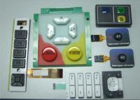 China Copper Film RoHS PCB Push Button Membrane Switch Keyboard , Heat Resisting for sale