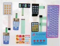 China RoHS standard Flexible PCB Membrane Switch, with 3M467 And 3M468 Adhesive For GPS for sale