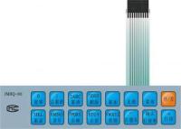 China PC / PET Flexible Keypad Membrane Switch Embossed Rich Colors Heat Resisting for sale