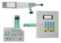 China SGS Dull Polish Membrane Switch Keyboard 0 - 30V DC Rated Current For Instruments for sale