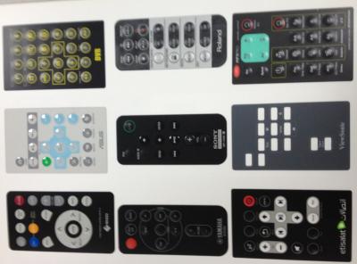 China Tactile LED Backlit Membrane Switch High Sensivity Touch Panel Keyboard for sale