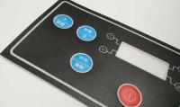 China OEM Silk Printing Custom Tactile Membrane Keyboard With ZIF Connector for sale