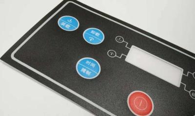 China OEM Silk Printing Custom Tactile Membrane Keyboard With ZIF Connector for sale