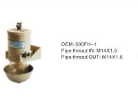 China Spare Parts Hydraulic Tank Filter 500FH-1 Pipe  Thread IN M14×1.5 Pipe  Thread Out M14×1.5 for sale