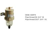 China Industrial Hydraulic Filter Housing Assembly 500FH Pipe  Thread IN 3/4