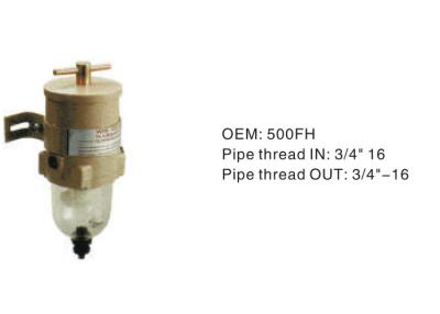 China Industrial Hydraulic Filter Housing Assembly 500FH Pipe  Thread IN 3/4
