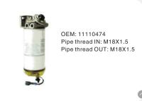 China Professional Hydraulic Oil Filter Assembly 11110474 Pipe  Thread INM18*1.5 for sale