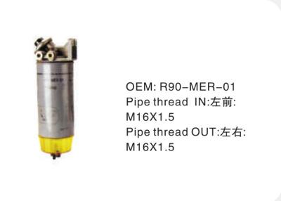 China Industrial Hydraulic Filter Housing Assembly R90-MER-01 Pipe  Thread IN M16*1.5 for sale