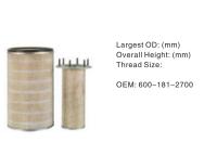 China High Performance White Hydraulic Oil Filter Assembly OEM 600-181-2700 for sale