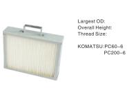 China PC 60-6 Hydraulic Oil Filter Assembly 99% Efficiency White Color for sale