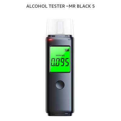 China Mr Black 5 Professional Breathalyzer with 200mg/100mL Detection Range and 2.0-inch Display for Accurate BAC Testing for sale