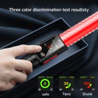 China Red Baton Breathalyzer with 3000mAh Battery and 0-180mg/100ml BAC Range for Industrial Alcohol Testing for sale