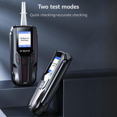 China Mr Black 3 Fuel Cell Alcohol Breathalyzer - 138mm Compact Size, 0-630mg/100ml Range, Dual Detection Modes for sale