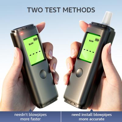 China Mr Black05 Compact Alcohol Breathalyzer Tester with 0-200mg/100mL Detection Range and Automatic Shutdown for sale