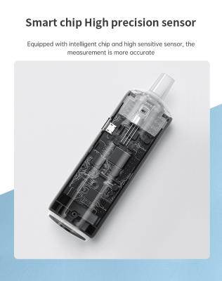 China Personal Alcohol Breath Tester with 0.00-200mg/100mL Detection Range, 15-Second Warm-up, 88.69g Compact Design for sale