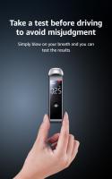 China Mr Black1000 Compact Home Breathalyzer with 0.00-200mg/100ml Detection Range and 103mm Portable Design for sale