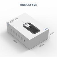 China ABS Alcohol Detector Machine Portable Breath Tester with 0.00-400mg/100ML Range and 1.44-inch Color Display for sale