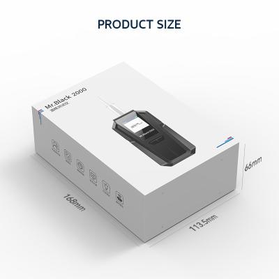 China ABS Alcohol Detector Machine Portable Breath Tester with 0.00-400mg/100ML Range and 1.44-inch Color Display for sale