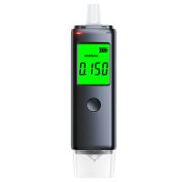 China FENGZHAOWEI Mr Black 05 Personal Alcohol Breathalyzer with LCD Screen 0.00-200mg/100mL Detection Range for sale