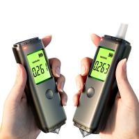 China FENGZHAOWEI Mr Black 05 Personal Alcohol Breathalyzer with 200mg/100mL Detection Range and 15-Second Warm-up for sale